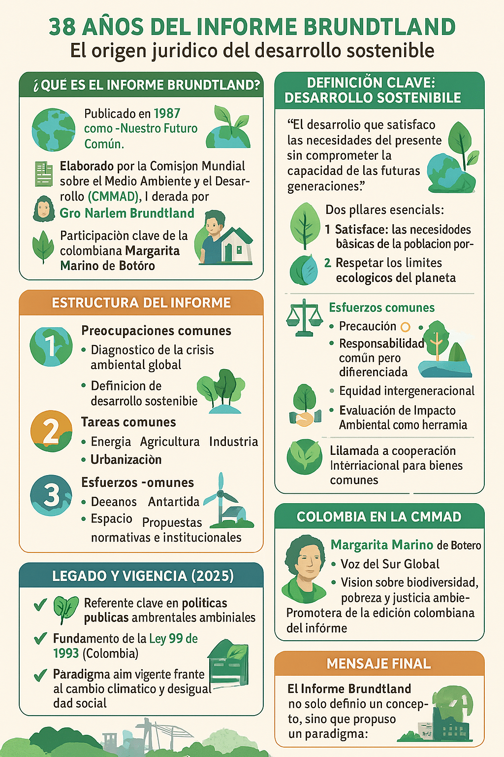 » El informe Brundtland, el origen jurídico del desarrollo sostenible y ...